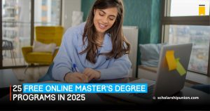 Top 25 Free Online Masters Degree Programs in 2025