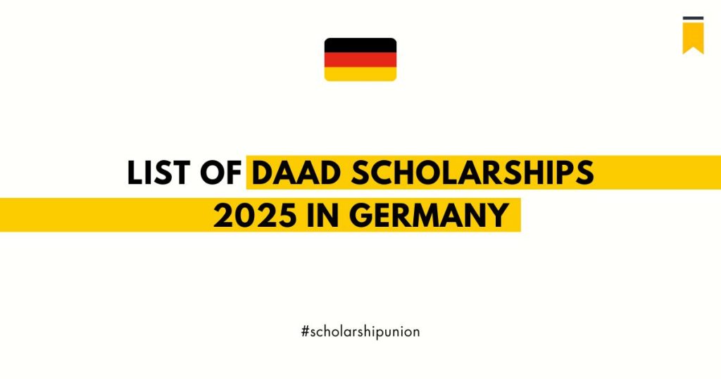 List of DAAD Scholarships 2025 in Germany | Fully Funded