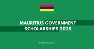 Mauritius Government Scholarships 2025 | Fully Funded
