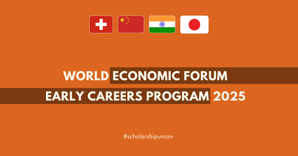 World Economic Forum Early Careers Program 2025 (€4819/Month)