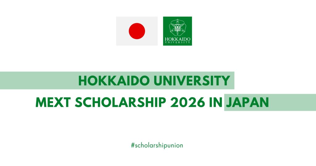 Hokkaido University MEXT Scholarship 2026 in Japan Fully Funded