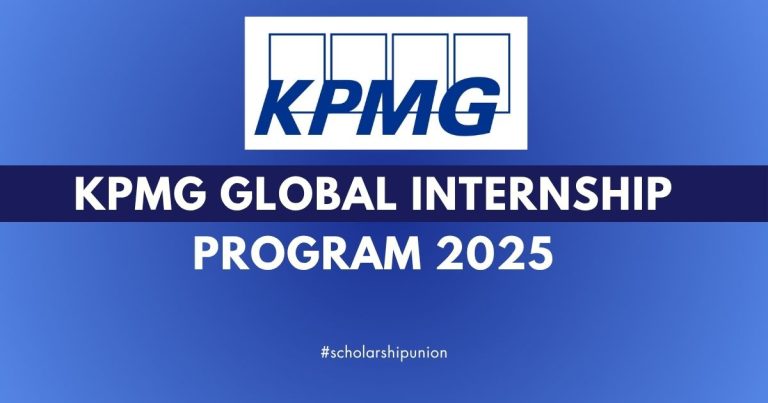 KPMG Global Internship Program 2025 - Scholarship Union