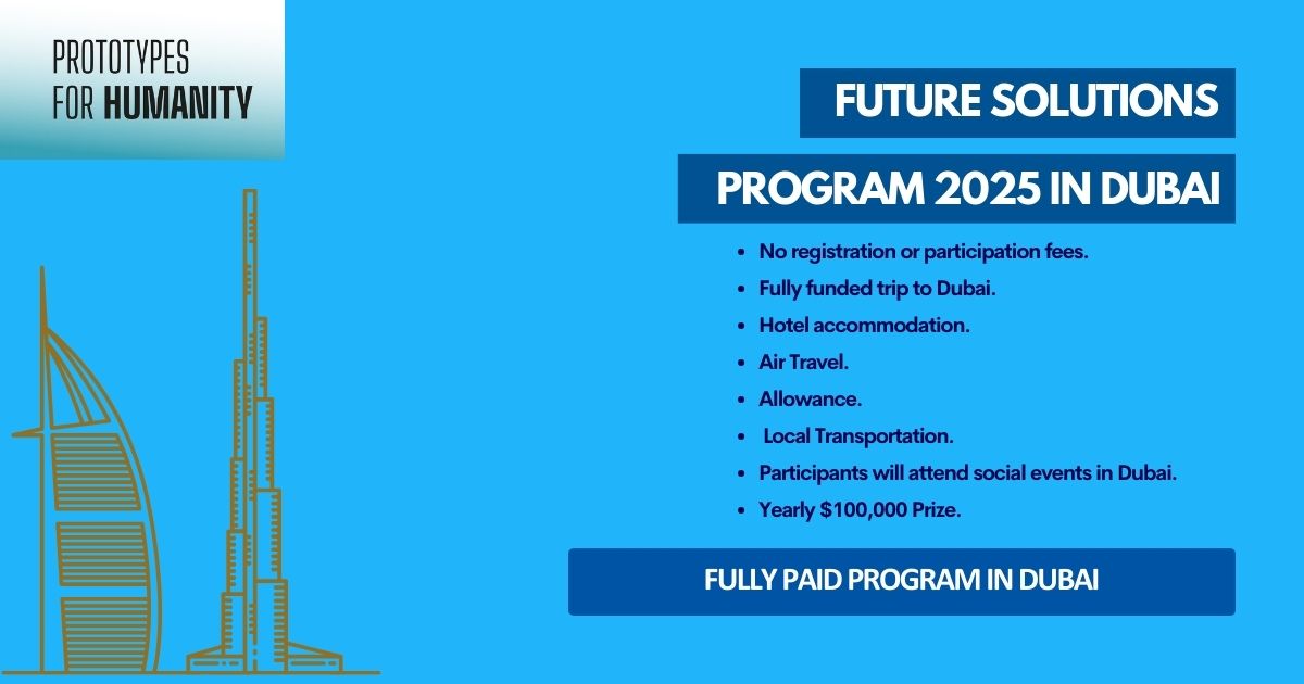 Future Solutions Program 2025 in Dubai | Fully Funded