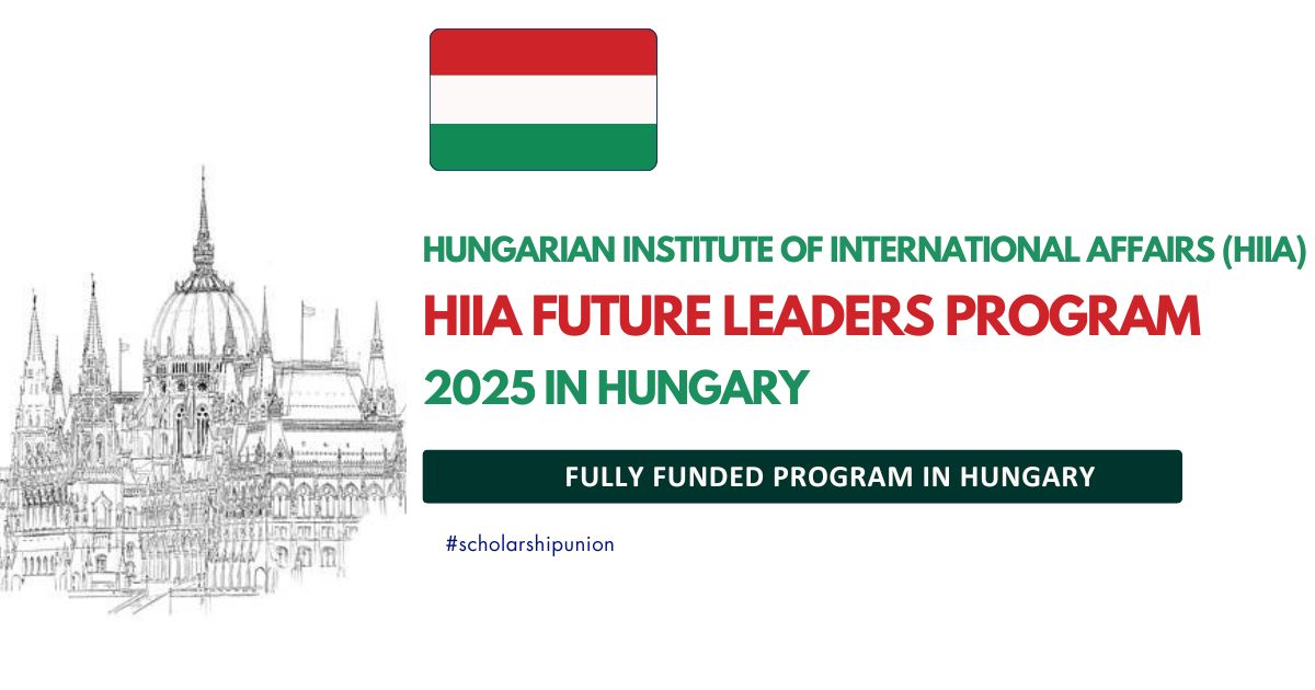 HIIA Future Leaders Program 2025 | Apply Now Online