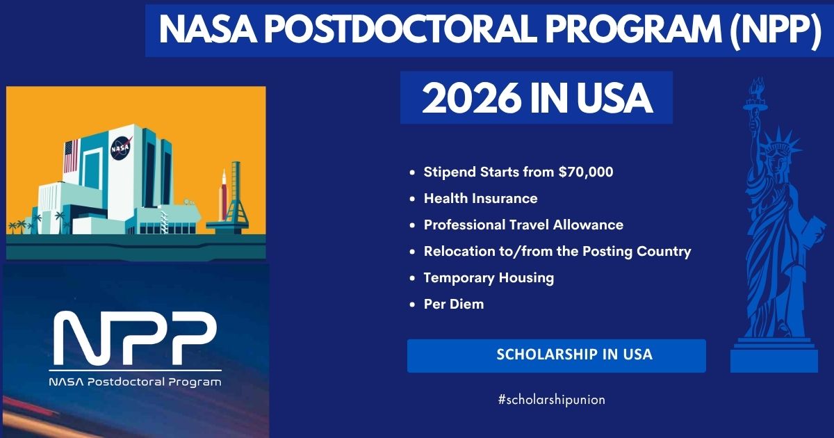NASA Postdoctoral Program (NPP) 2026 in USA