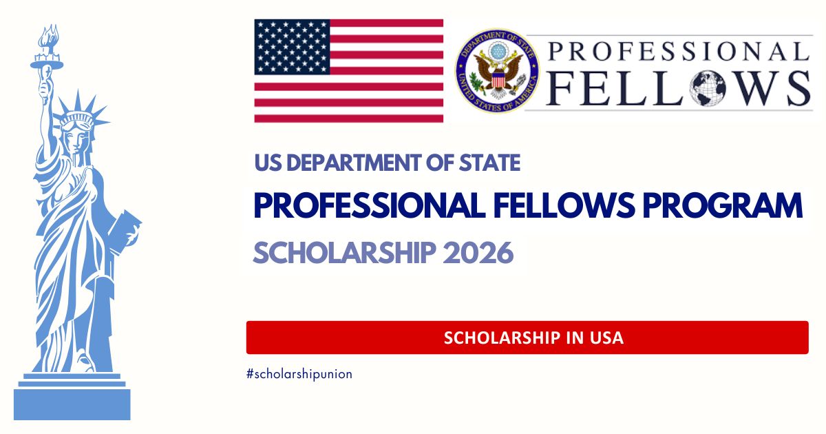 Professional Fellows Program (PFP) 2026 in USA | Fully Funded