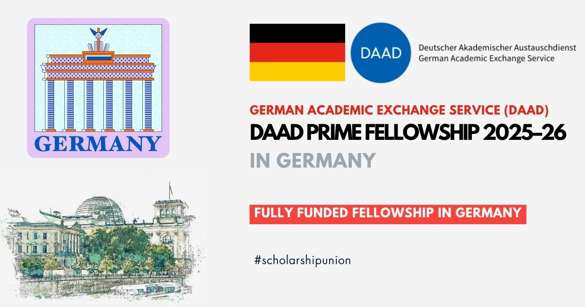 DAAD PRIME Fellowship 2025 | Fully Funded Research Grant