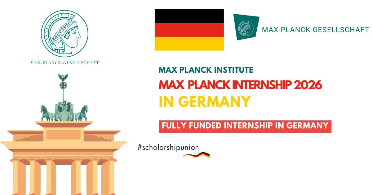 Max Planck Internship 2026 in Germany | Fully Funded Program