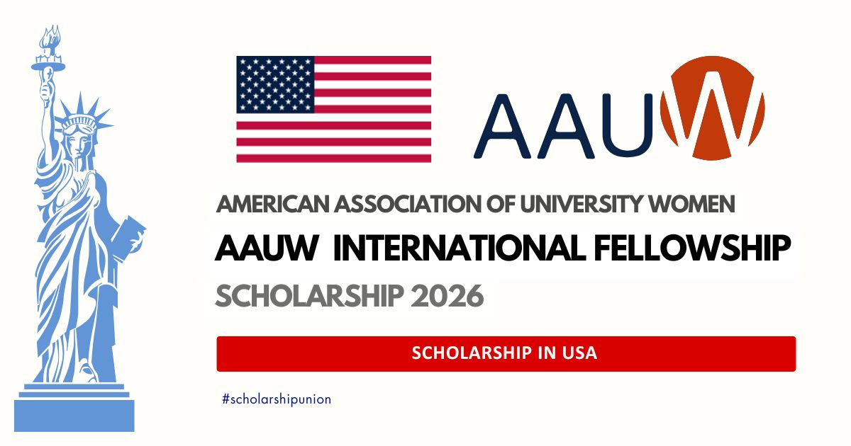 AAUW International Fellowship 2026 in USA