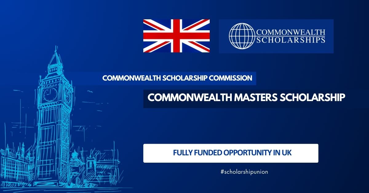 Commonwealth Masters Scholarship at Nottingham Trent University 2026 in UK