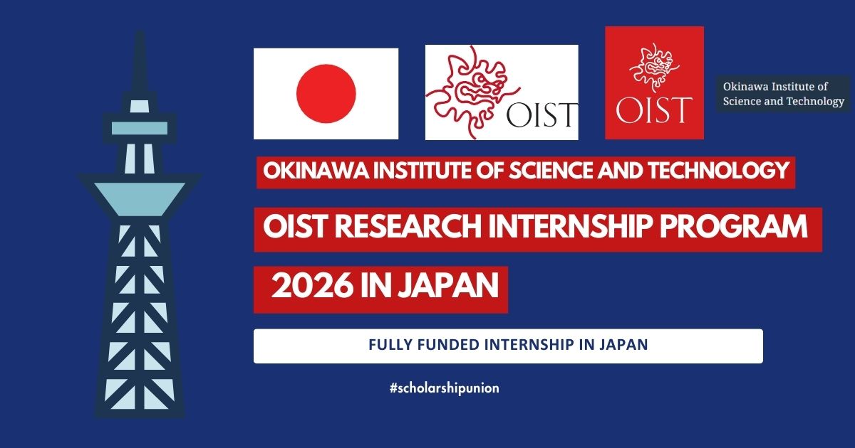 OIST Research Internship Program 2026 in Japan | Fully Funded