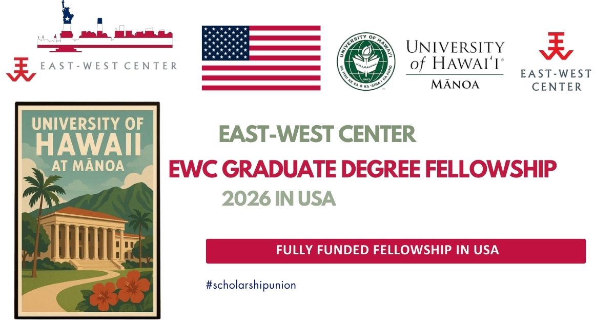 EWC Graduate Degree Fellowship 2026 | Fully Funded USA