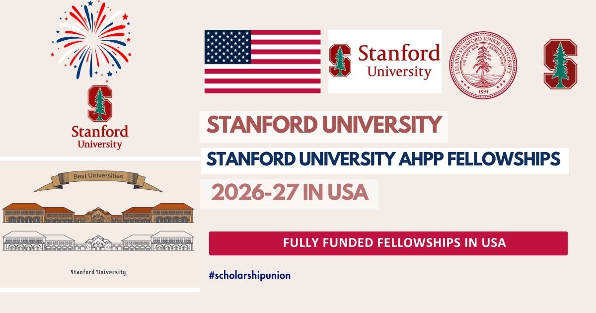 Stanford University AHPP Fellowships 2026-27 USA | Fully Funded