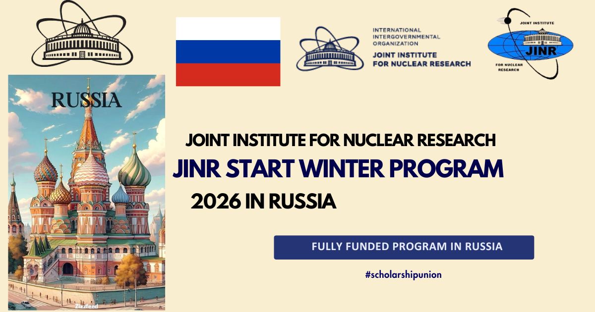 JINR START Winter Program 2026 in Russia | Fully Funded