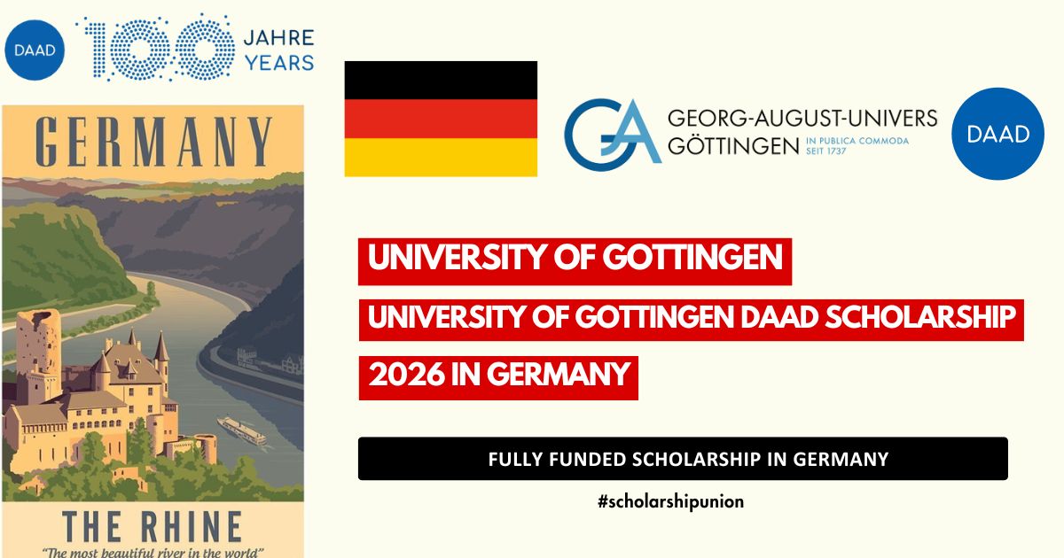 University of Gottingen DAAD Scholarship 2026 in Germany | Fully Funded