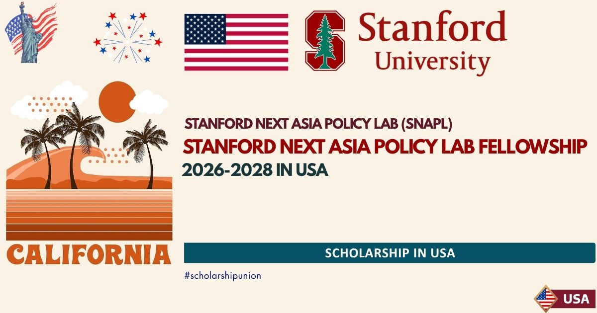 Stanford Next Asia Policy Lab Fellowship 2026-2028