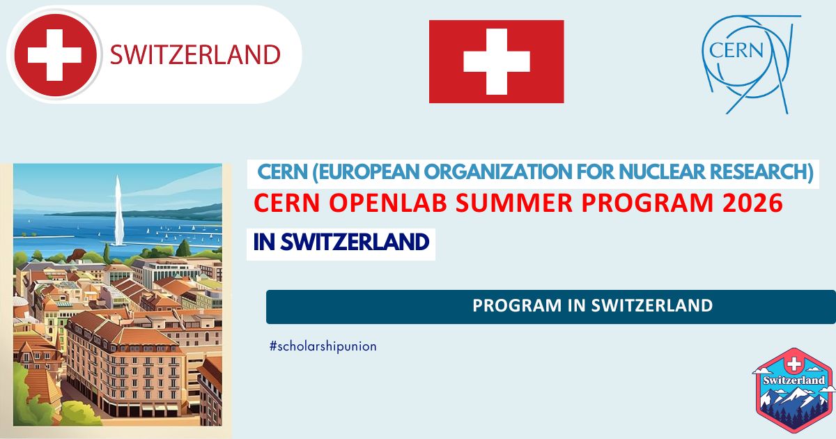 CERN OPENLAB Summer Program 2026: Apply for Summer Research