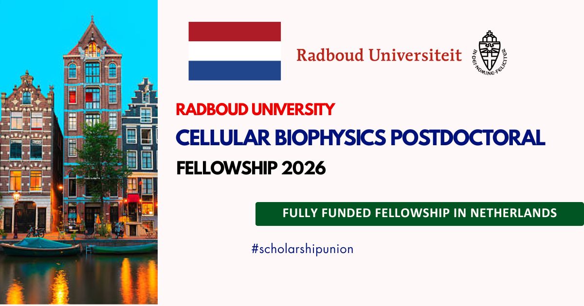 Cellular Biophysics Postdoctoral Fellowship 2026