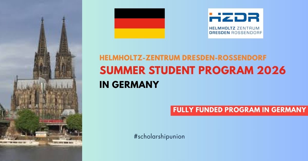 HZDR Summer Student Program 2026: Apply for Research Training