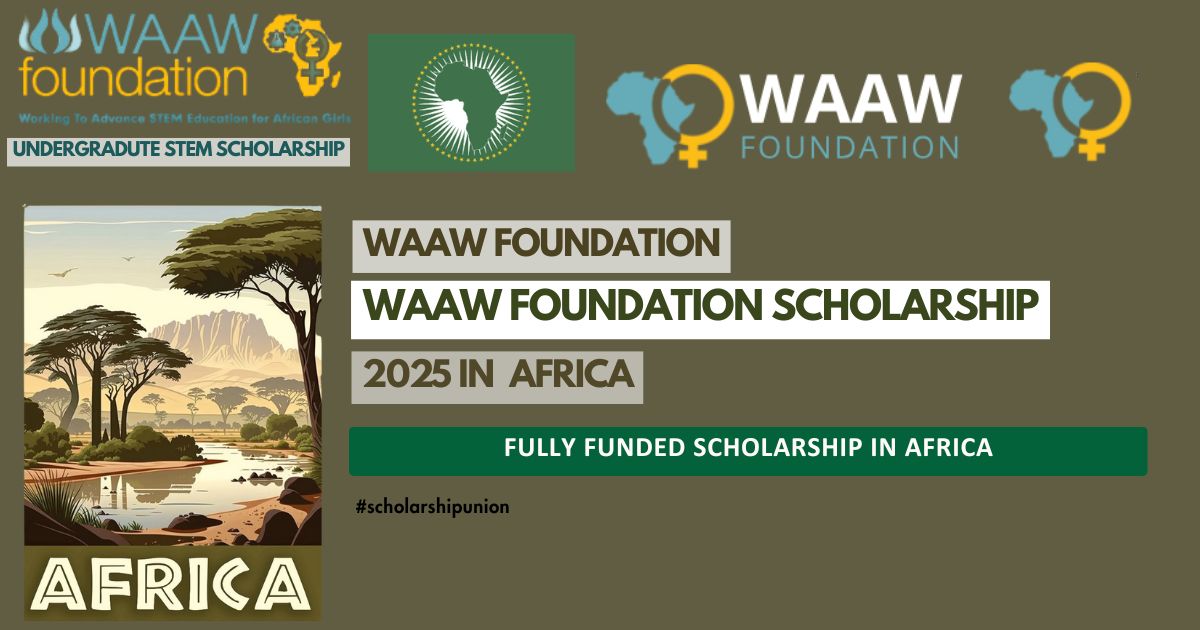 WAAW Foundation Scholarship 2025 in Africa | Fully Funded