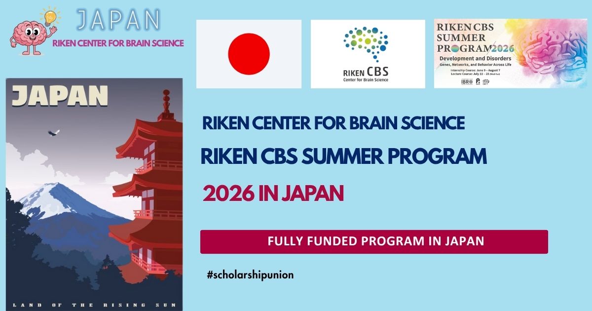 RIKEN CBS Summer Program 2026 in Japan | Fully Funded