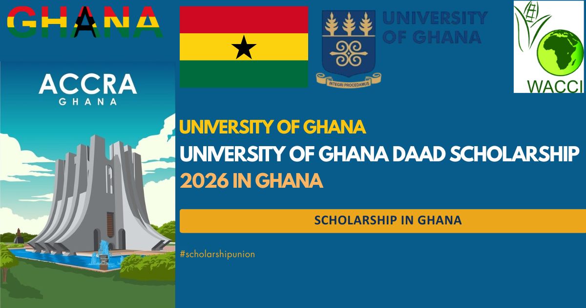 University of Ghana DAAD Scholarship 2026 | Fully Funded