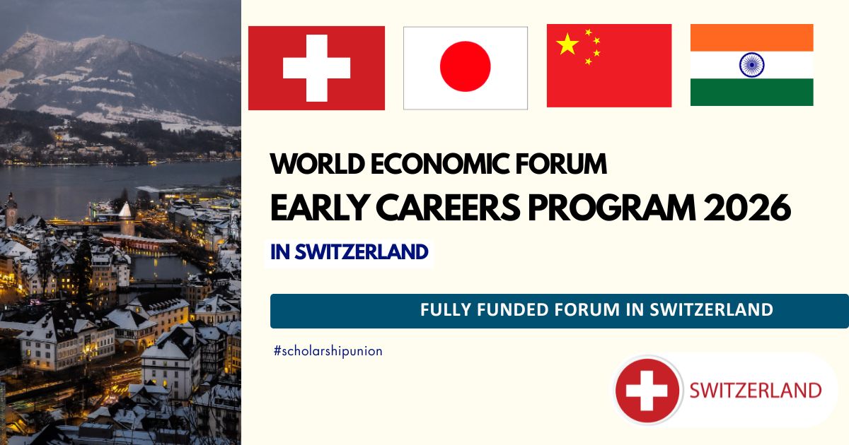 World Economic Forum Early Careers Program 2026 Opportunities