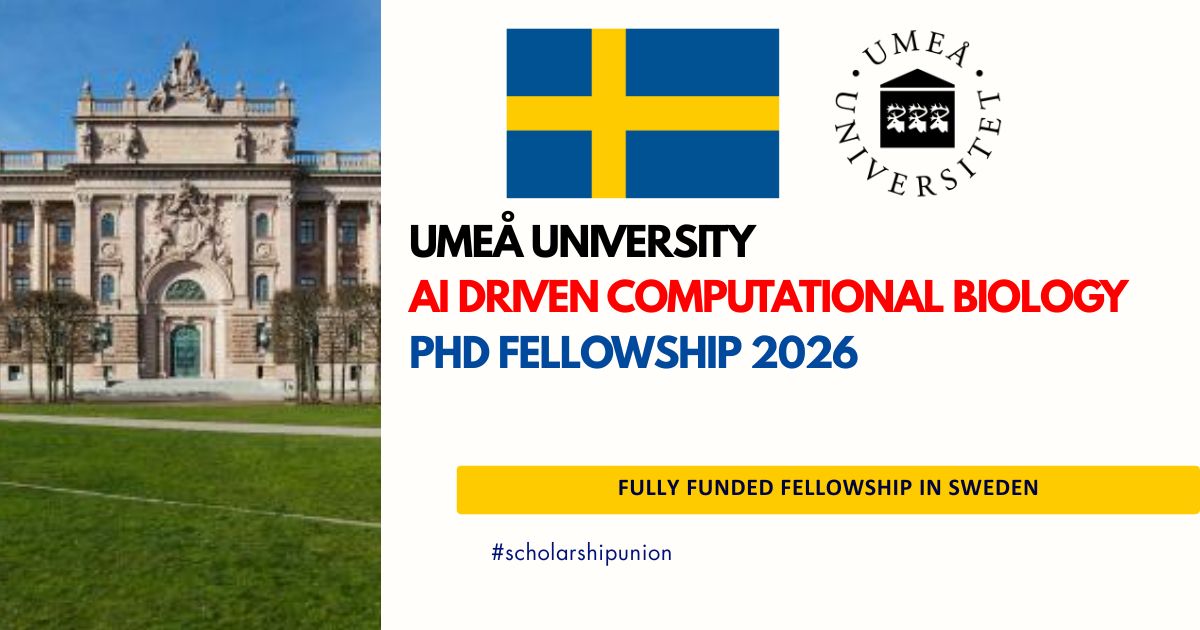 AI driven Computational Biology PhD Fellowship 2026