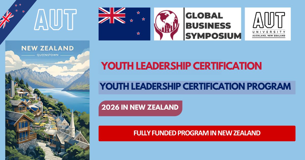 Youth Leadership Certification Program 2026 in New Zealand