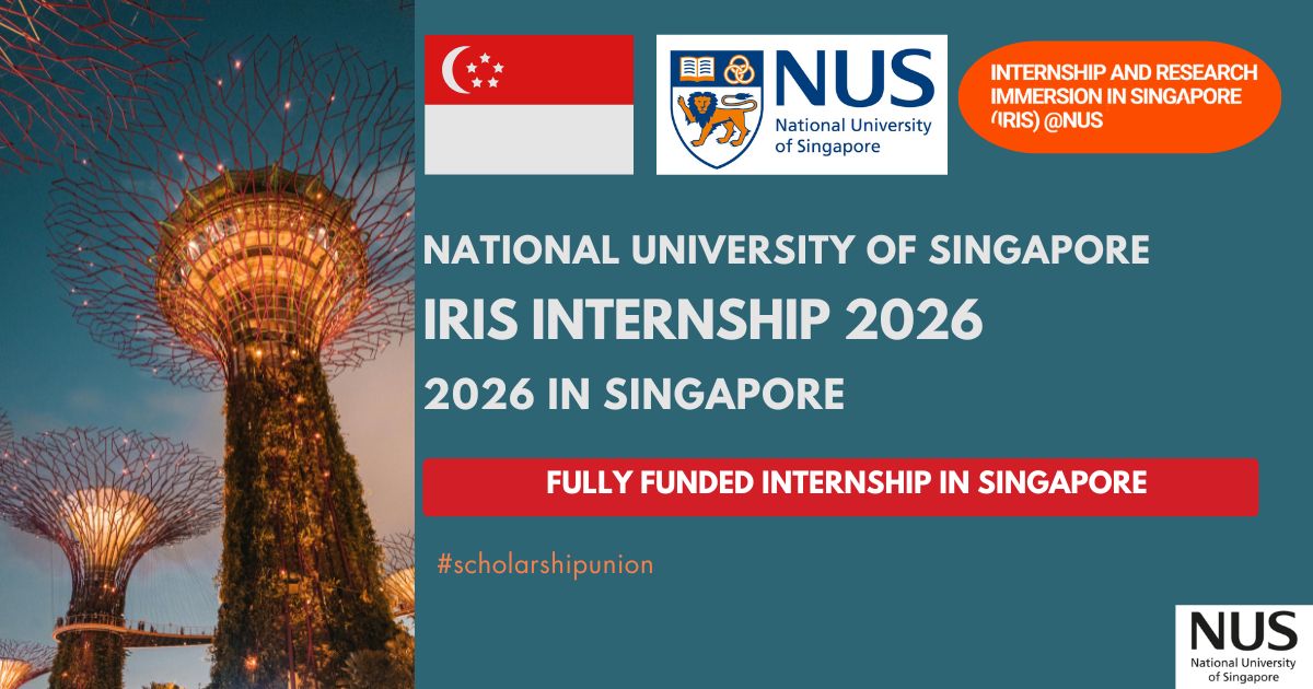 National University of Singapore IRIS Internship 2026 | Fully Funded