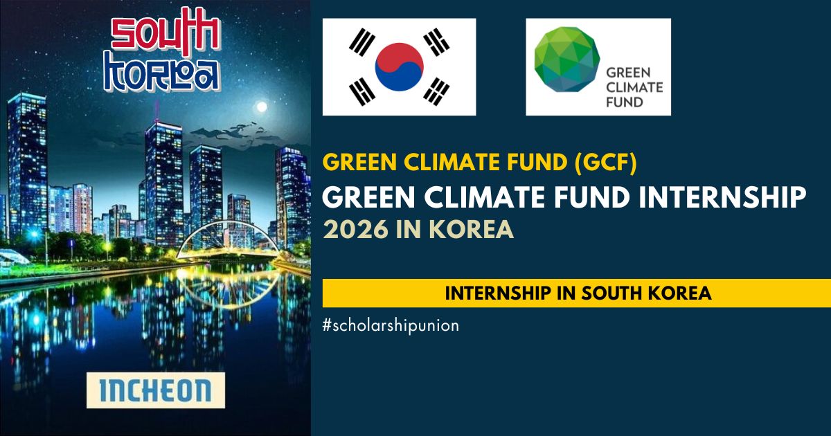 Green Climate Fund Internship 2026 – Apply for Global Opportunity