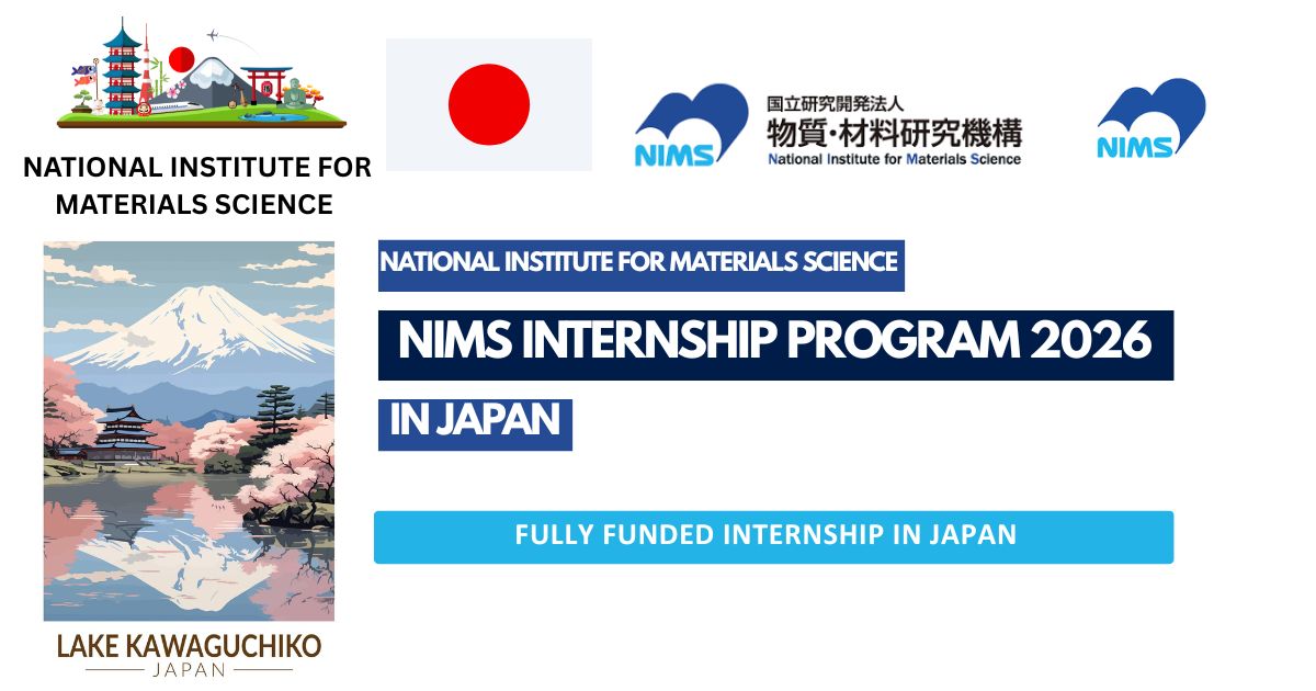 NIMS Internship Program 2026 in Japan | Fully Funded Opportunity