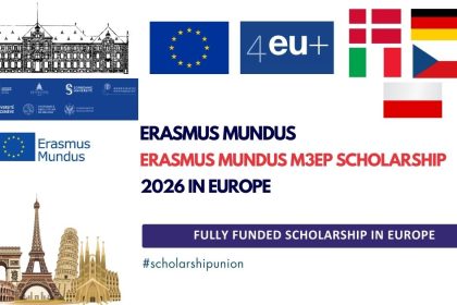 Erasmus Mundus DENSYS Scholarship 2026 in Europe | Fully Funded