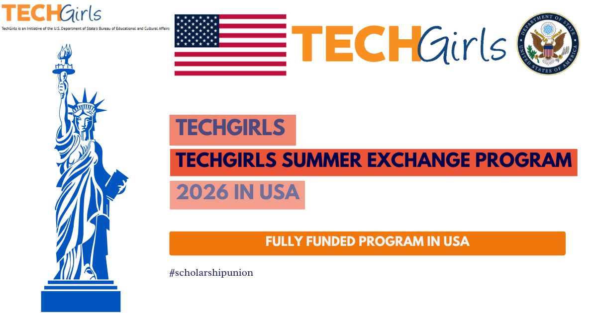 TechGirls Summer Exchange Program 2026 in USA | Fully Funded