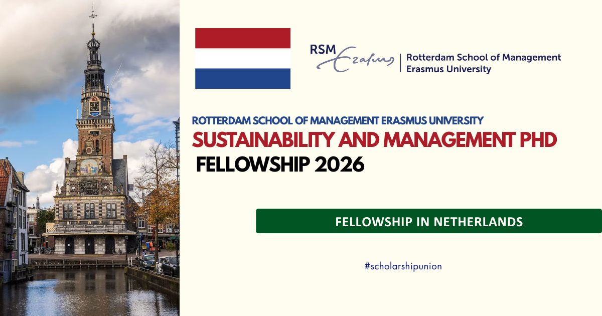 Sustainability and Management PhD Fellowship 2026