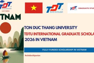 TDTU International Graduate Scholarship 2026 in Vietnam