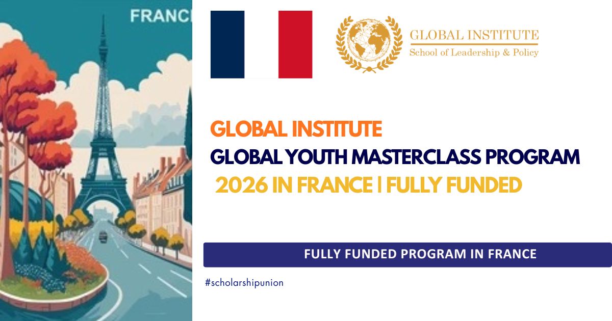 Global Youth Masterclass Program 2026 | Apply Now Online