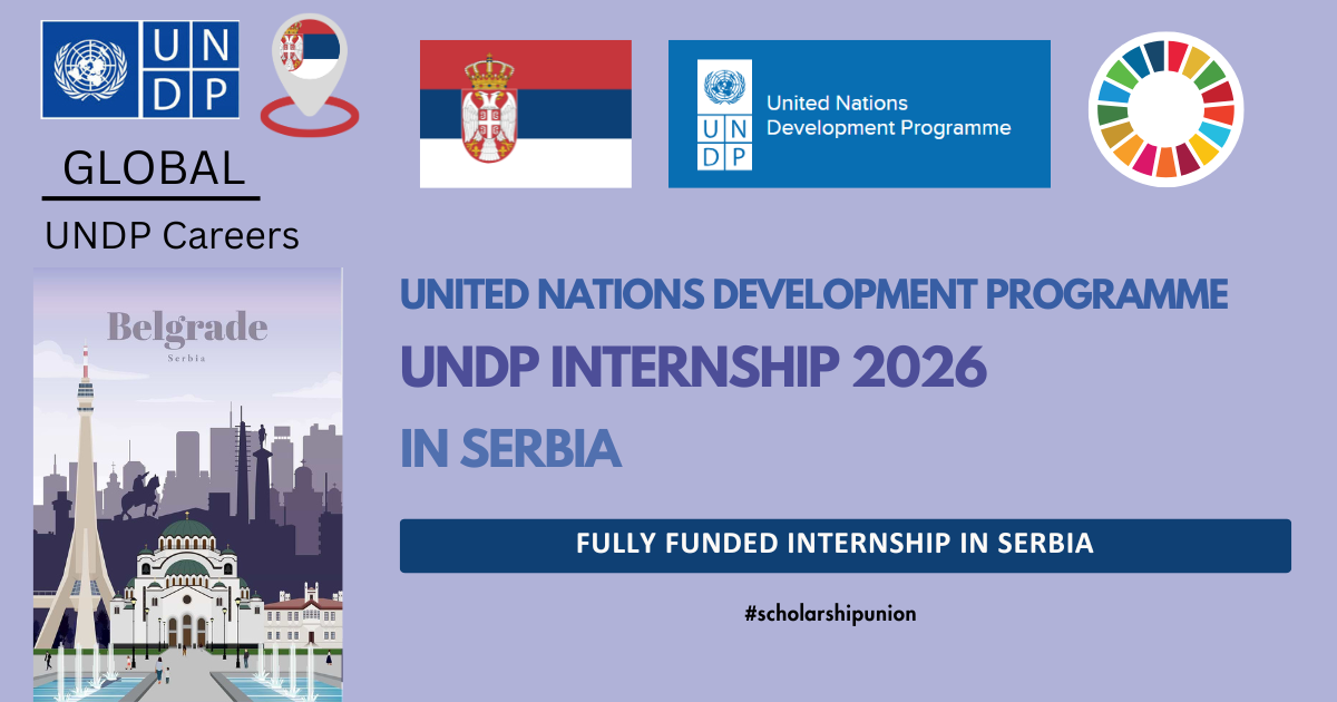 UNDP Internship 2026 in Serbia | Fully Funded Opportunity