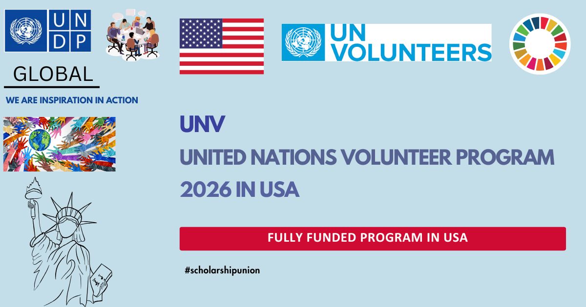 United Nations Volunteer Program 2026 in USA | Fully Funded