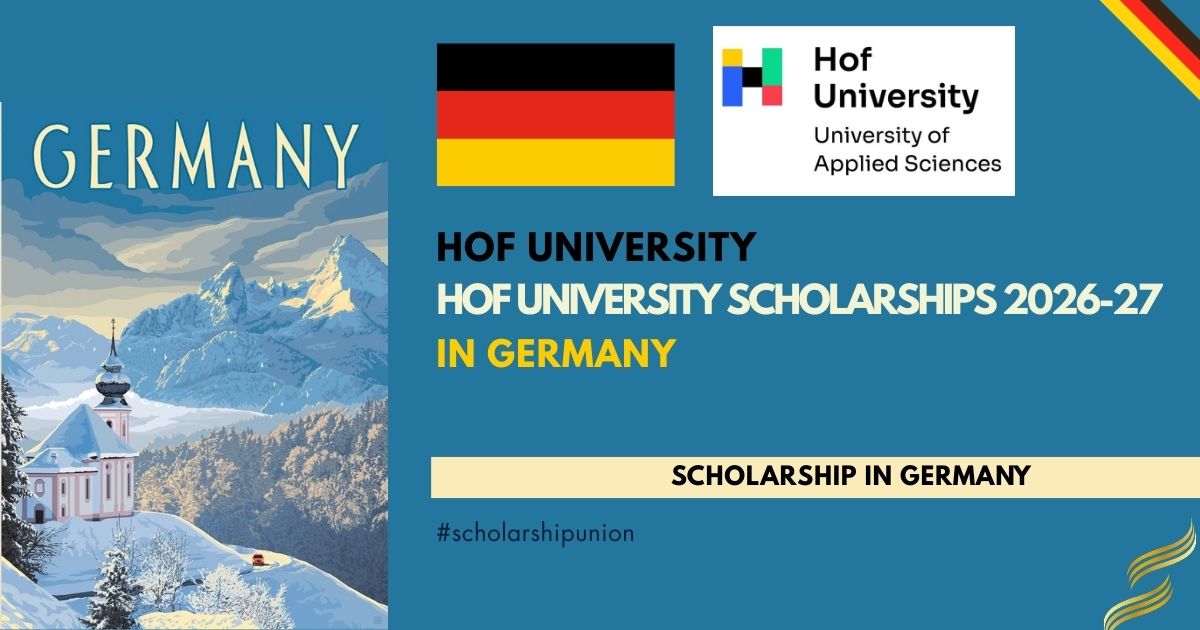 Hof University Scholarships 2026-27 in Germany