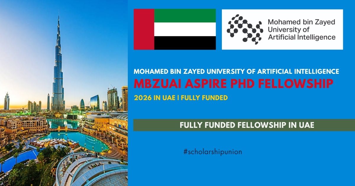 MBZUAI Aspire PhD Fellowship 2026 | Fully Funded Program