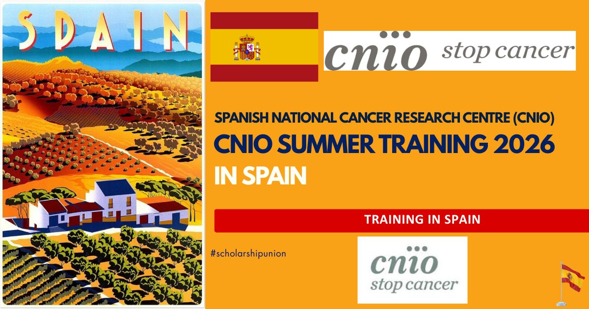 CNIO Summer Training 2026 in Spain | Fully Funded Program