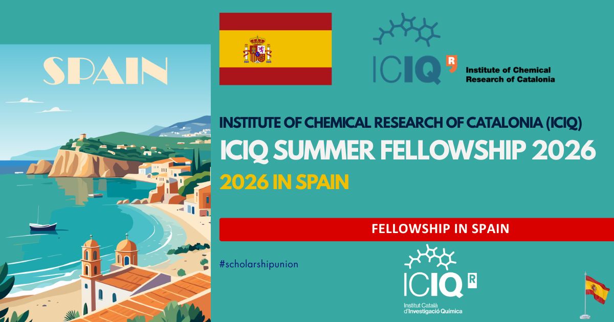 ICIQ Summer Fellowship 2026 in Spain | Fully Funded