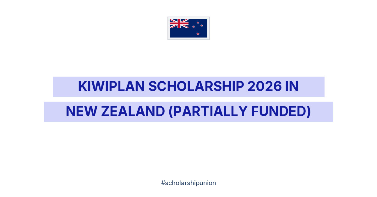 Kiwiplan Scholarship 2026 in New Zealand
