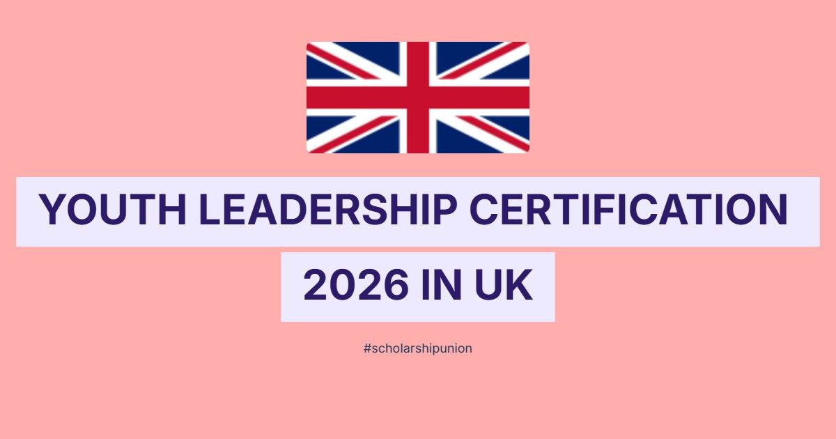 Youth Leadership Certification 2026 in UK