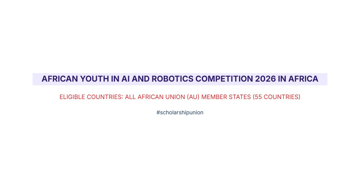 African Youth in AI and Robotics Competition 2026 in Africa