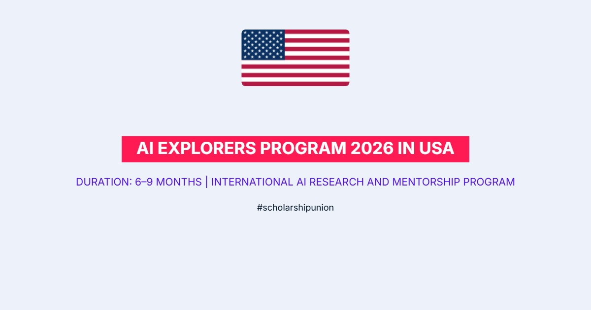 AI Explorers Program 2026 in USA