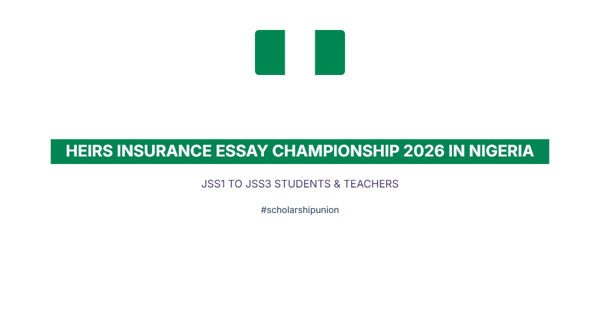 Heirs Insurance Essay Championship 2026 in Nigeria